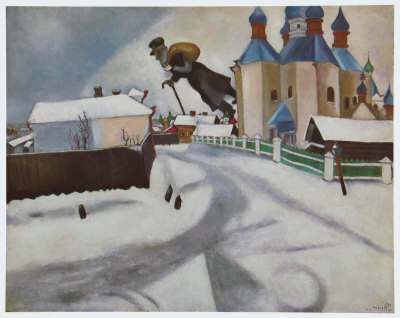 シャガール *Over Vitebsk